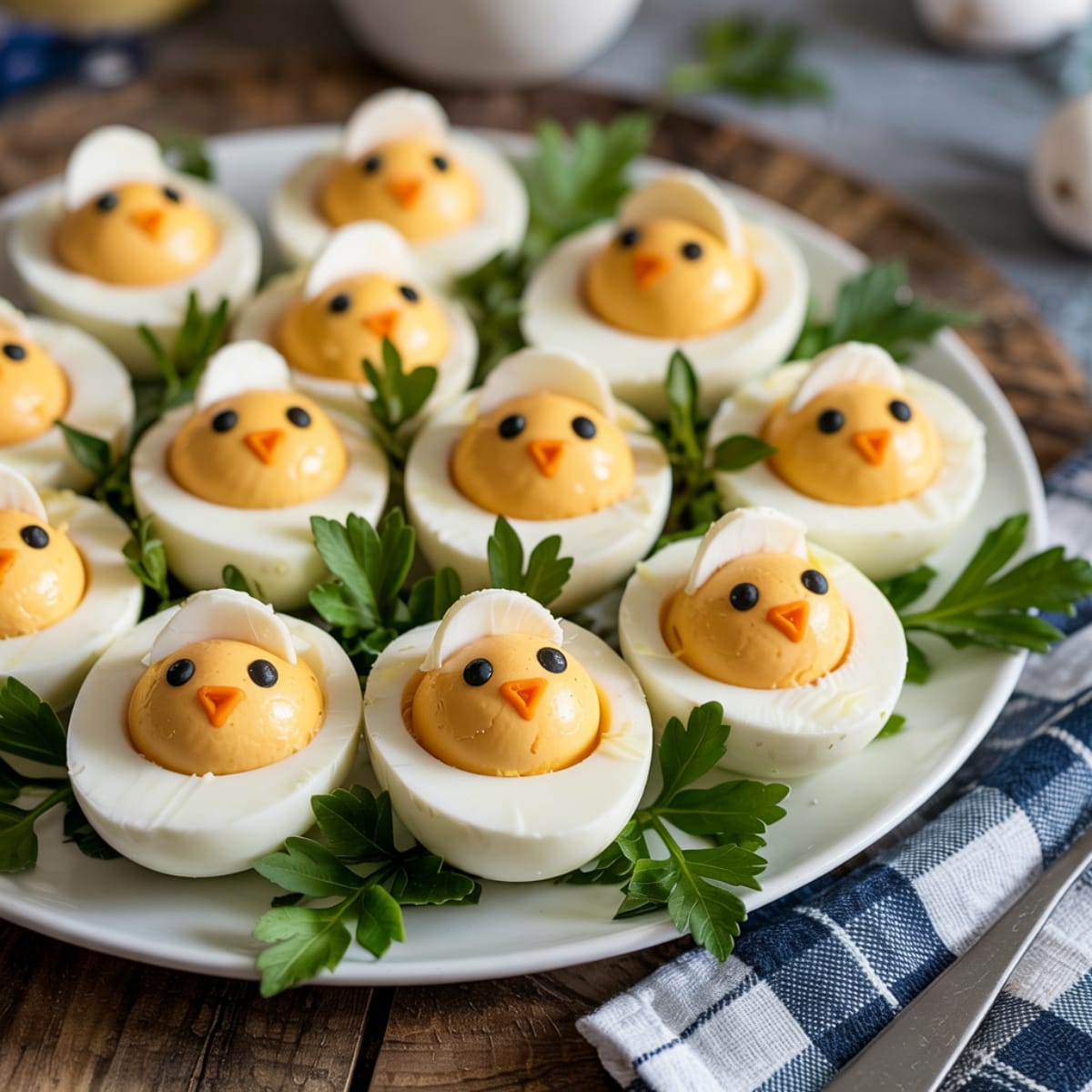 Chick Deviled Eggs Ready in Under 40 Minutes