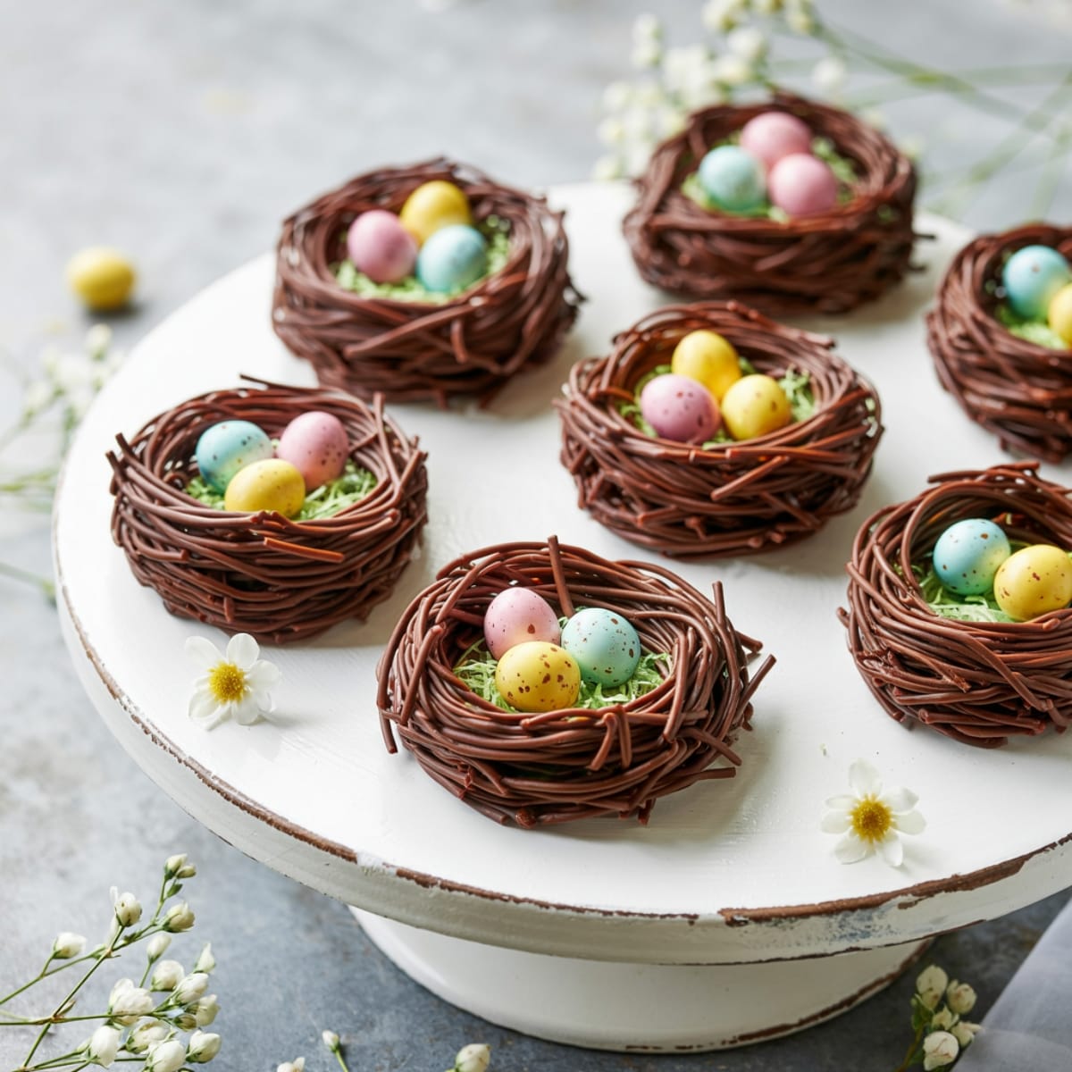 No-Bake Chocolate Nests Ready in Under 30 Minutes