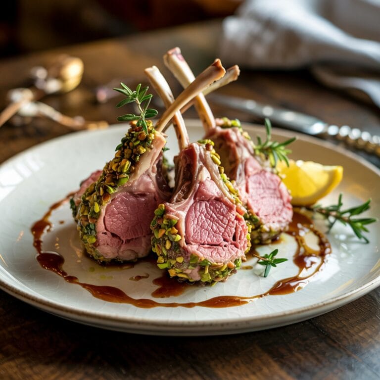Easy Pistachio-Crusted Lamb Chop Recipe That Wows Every Time