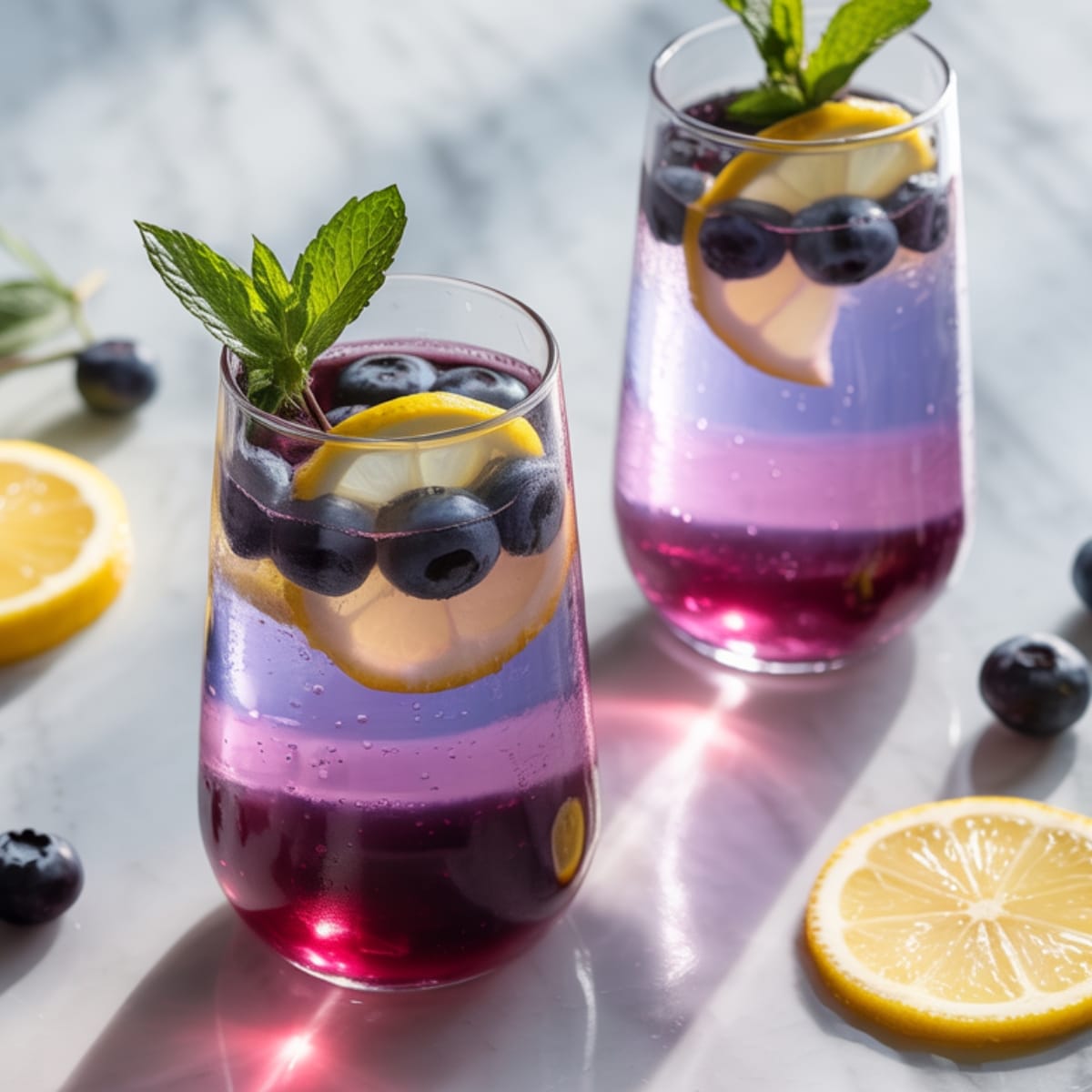 Blueberry Lemon Fizz: 5-Minute Summer Mocktail Recipe