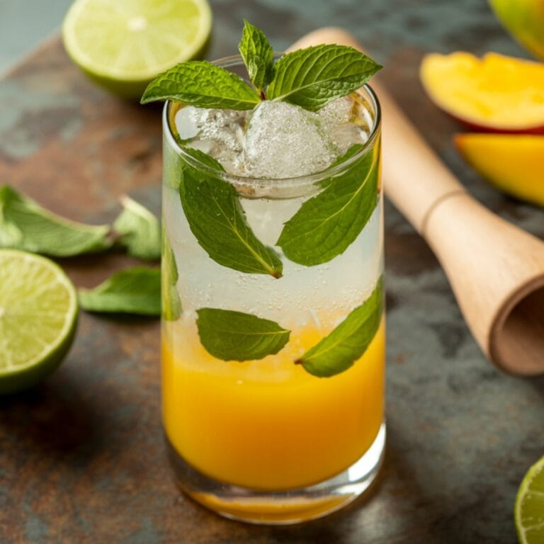 Easy Mango Mojito Recipe Ready in Just 15 Minutes