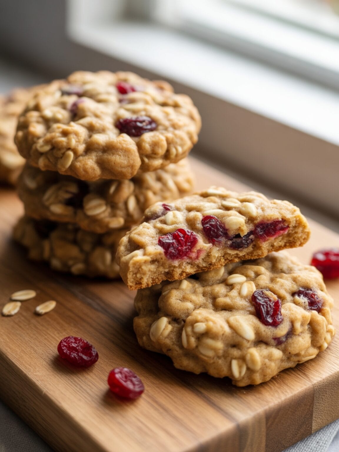 Chewy Cranberry Oatmeal Cookies Ready in 30 Minutes